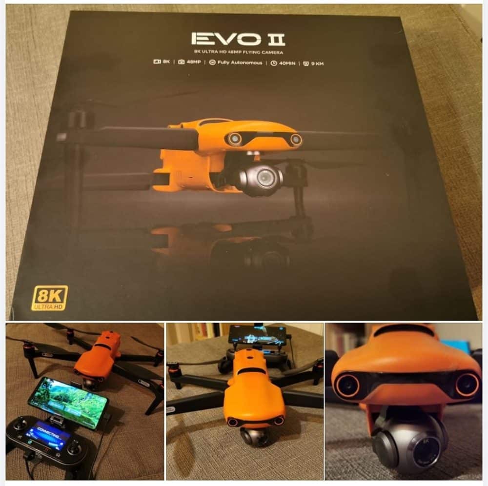 First Autel EVO II Drones Are Showing Up At Customer's Doors