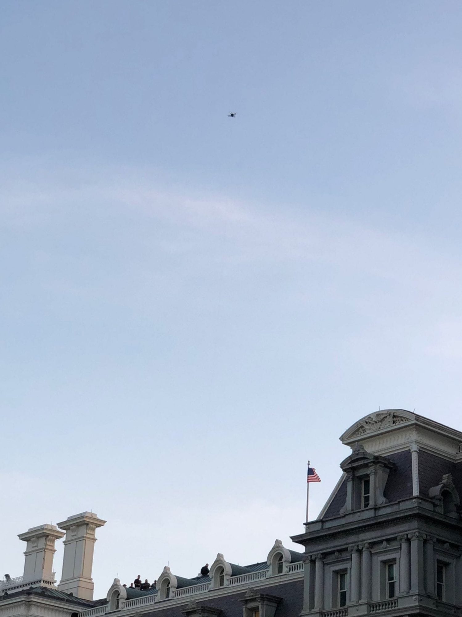 Secret Service Drone Flew Over EEOB Building In Washington, DC