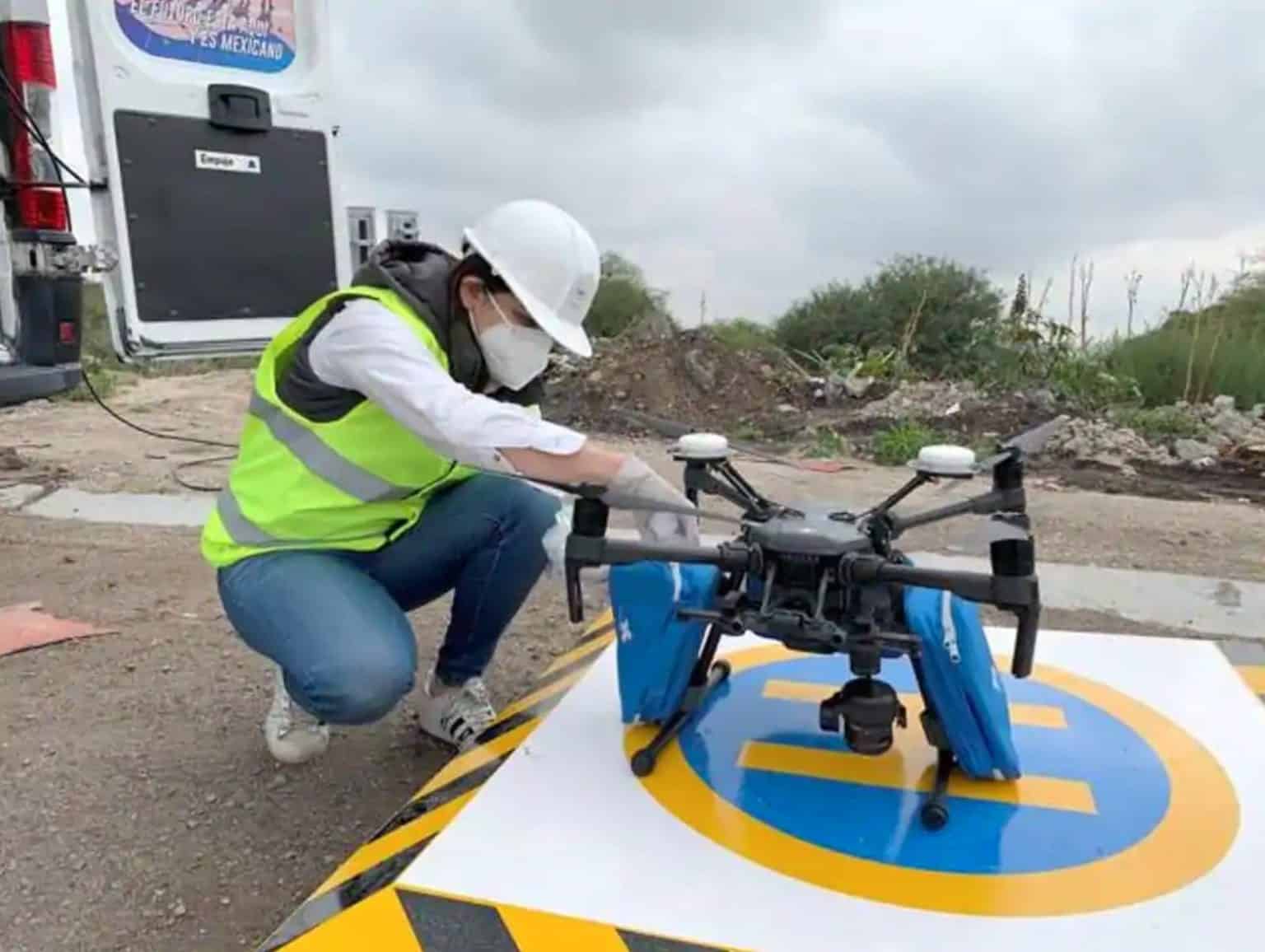 Facemasks Delivered By Drone To Hospitals In Mexico