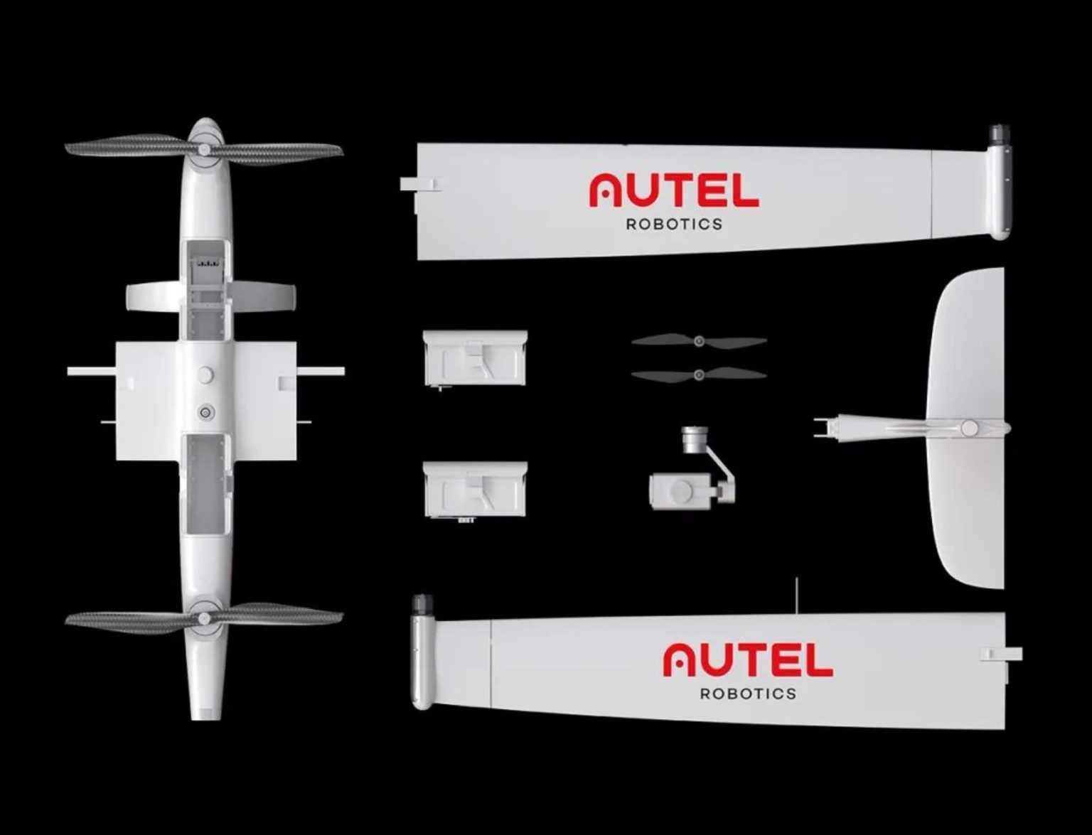 Autel Robotics Launches Autel Dragonfish VTOL Fixed-wing Drone In China