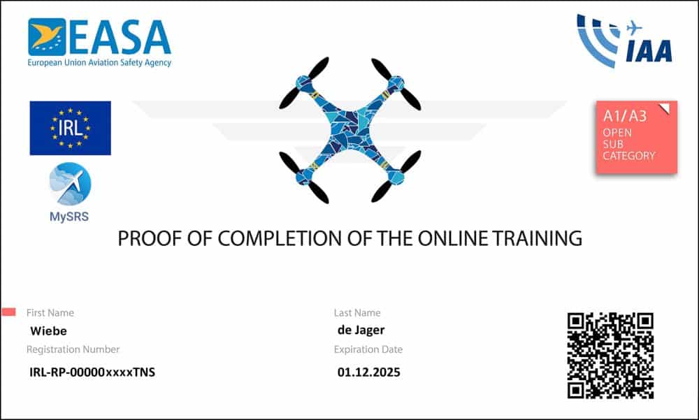 Drone Educators Discouraged By "Irish Route" To Free EU Drone Certificate