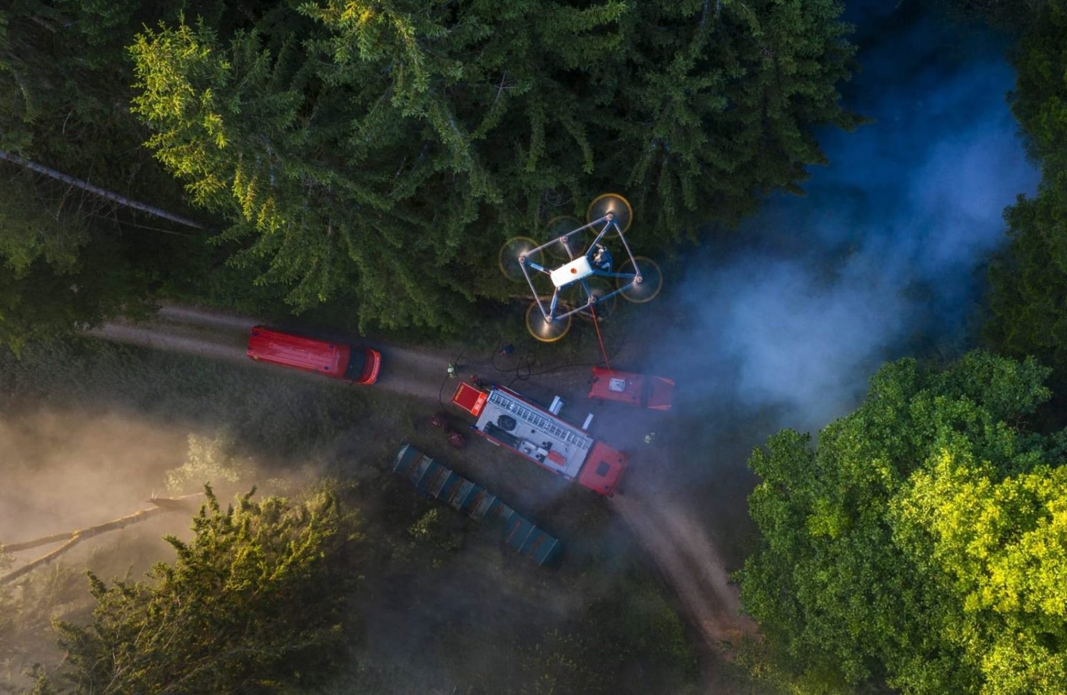 New Fotokite Tethered Drone Deployed By Paris Fire Brigade