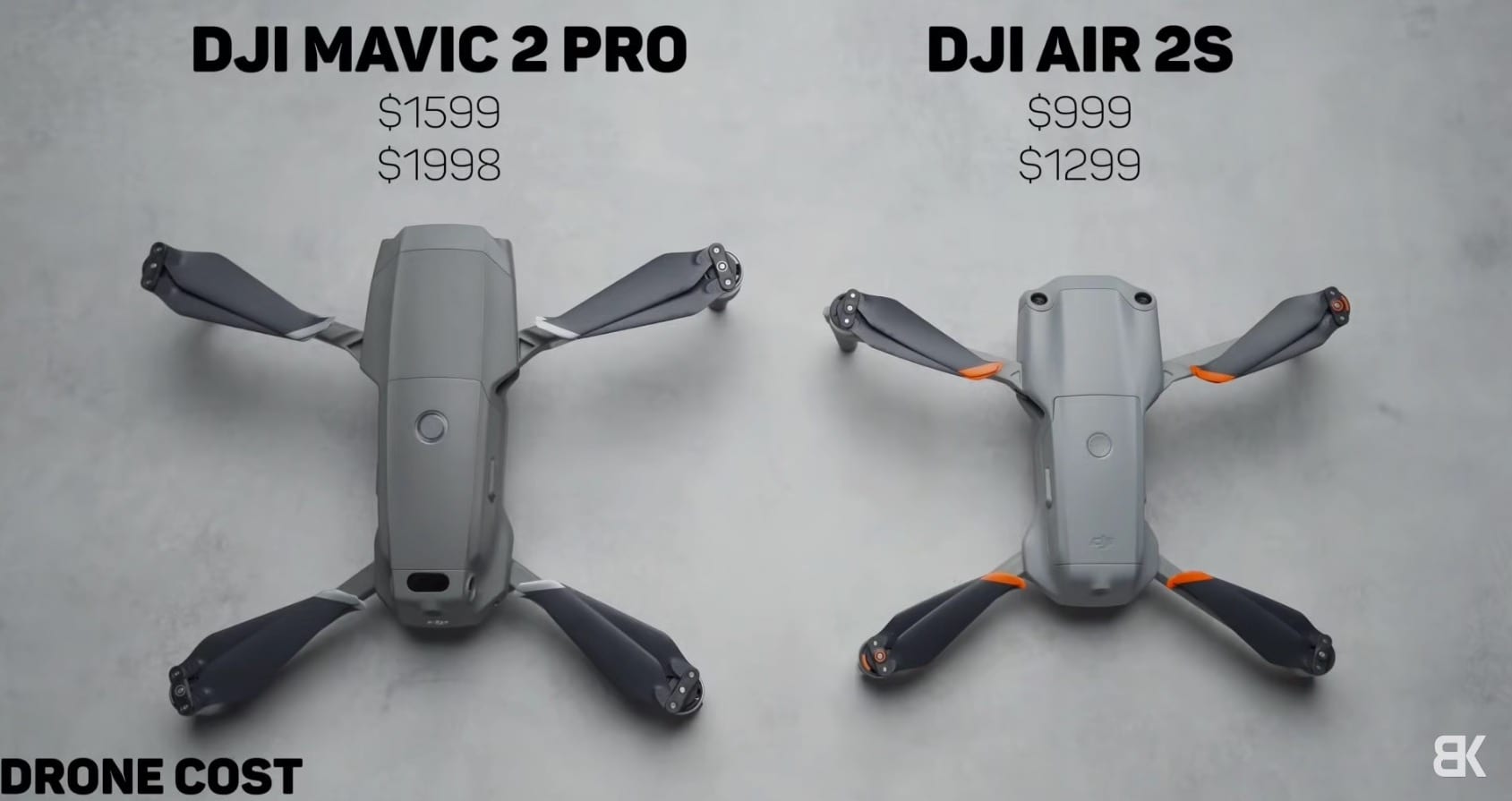 DJI Air 2S Versus DJI Mavic 2 Pro Comparison – DroneXL.co