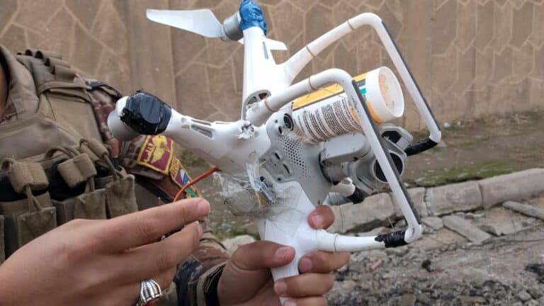Watch A Modified DJI Drone Drop A Grenade On A Car In Ukraine With Startling Accuracy