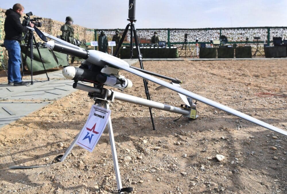 Ukrainian Troops Capture Secret Russian Lastochka-M Drone