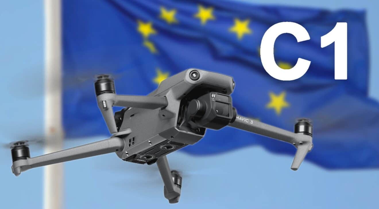 DJI Mavic 3 First Drone With C1 Label As Per EU Drone Rules As Per EU ...
