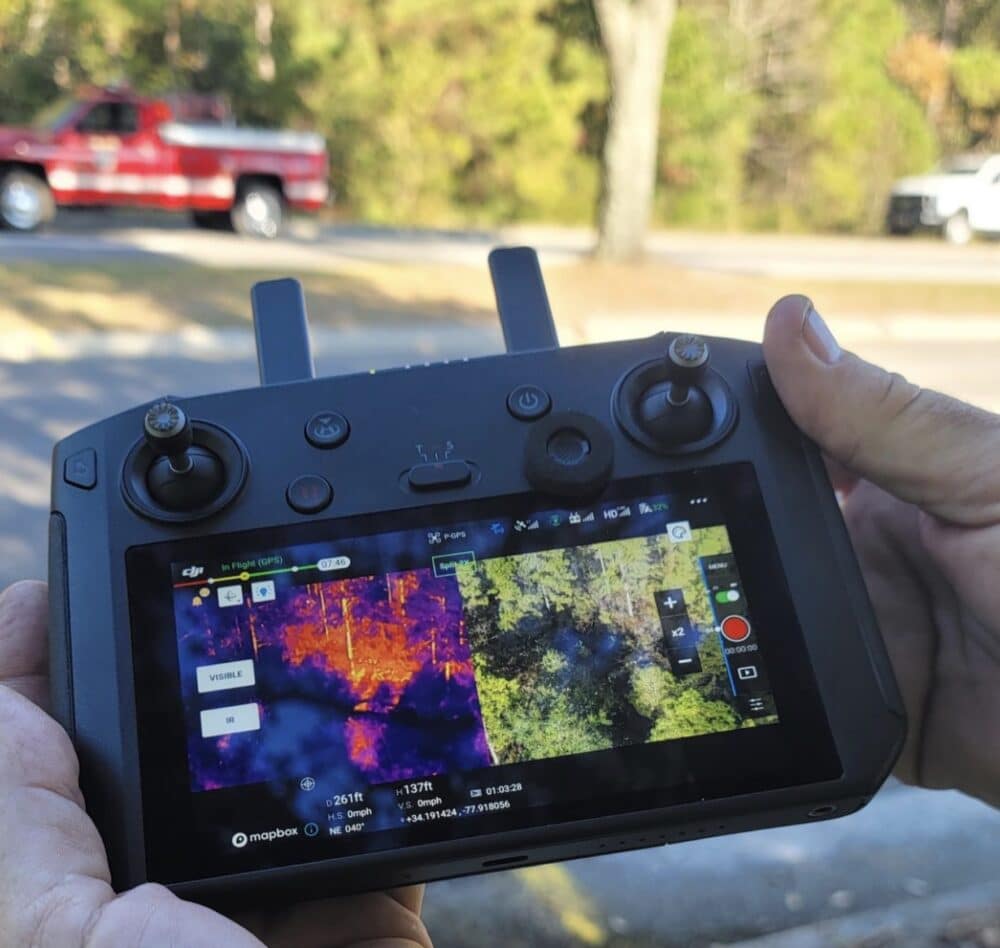 Wilmington Fire Department Uses Drone For First Time At Fire