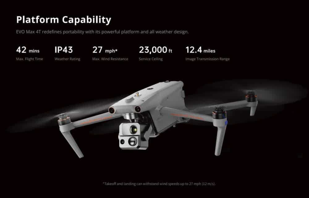 New Autel EVO Max 4T Drone Launched At CES 2023