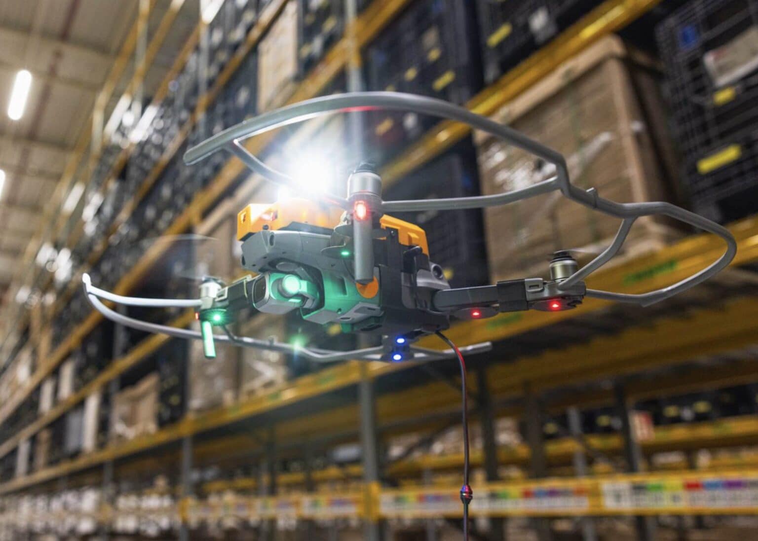 Tesla Drone Tech Revolutionizes Warehouse Inventory Count