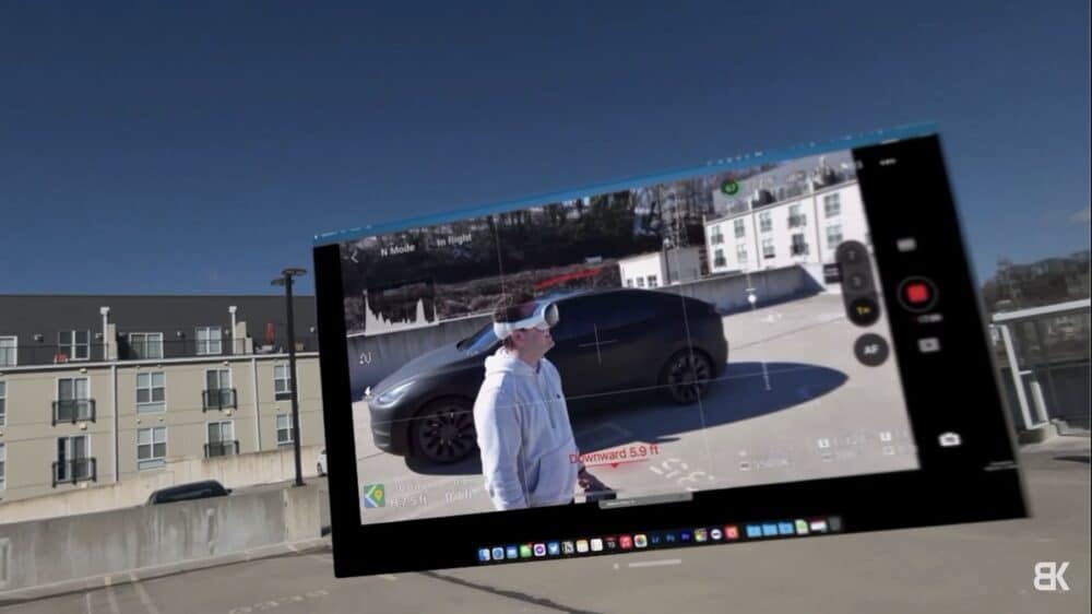 First Drone Flight With Apple Vision Pro Is A Game-Changer!