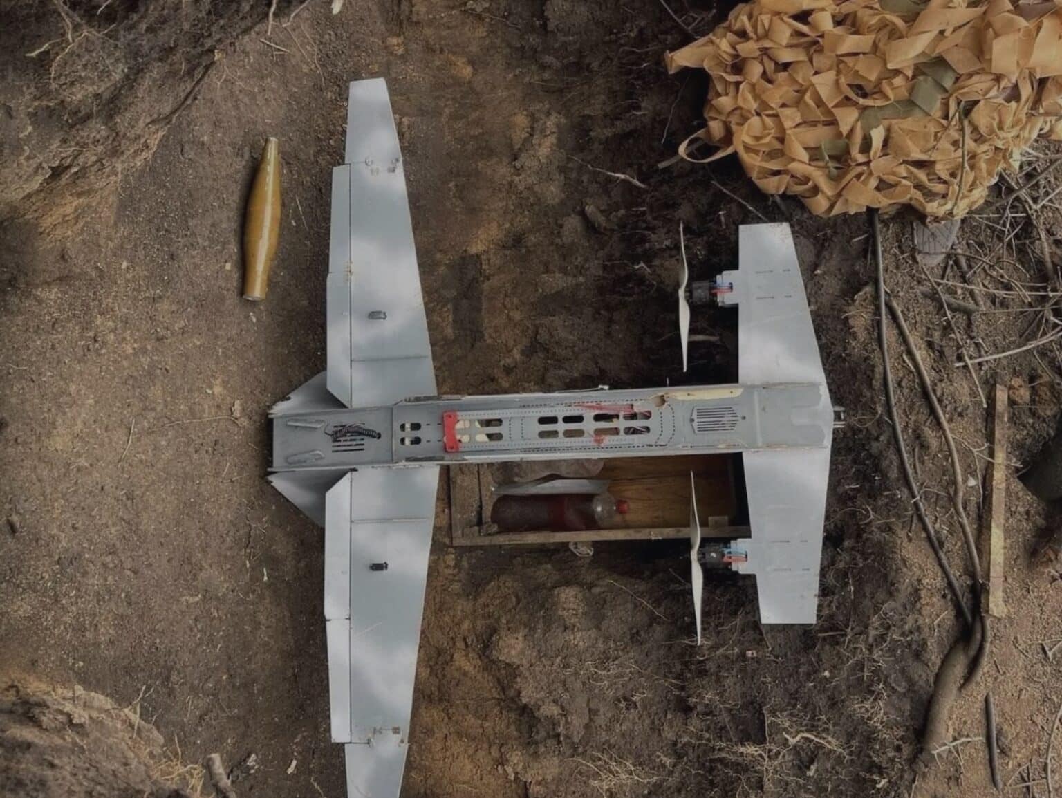 Mystery Russian Suicide Drone Captured By Ukrainian Forces