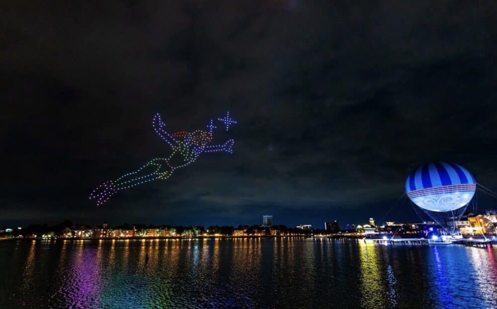 Disney's Epic New Drone Show: Disney Dreams That Soar