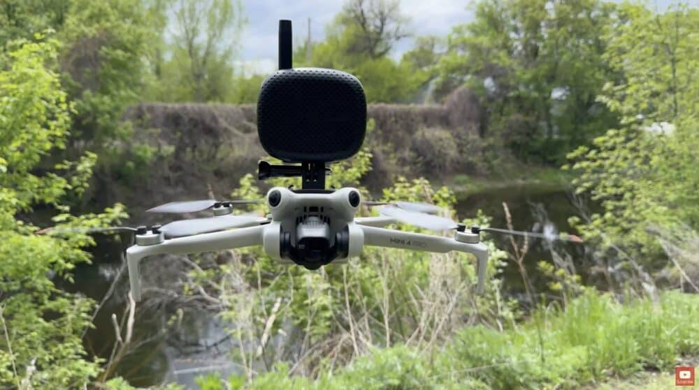 Feeling Stuck In Your Drone Flying Hobby? Mount A Speaker!