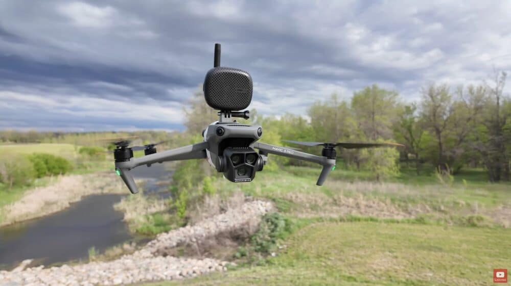 Feeling Stuck In Your Drone Flying Hobby? Mount A Speaker!