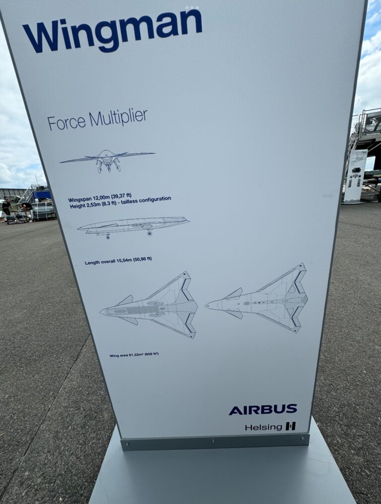 Airbus Unveils "Wingman" Drone Concept For Eurofighter At ILA Berlin