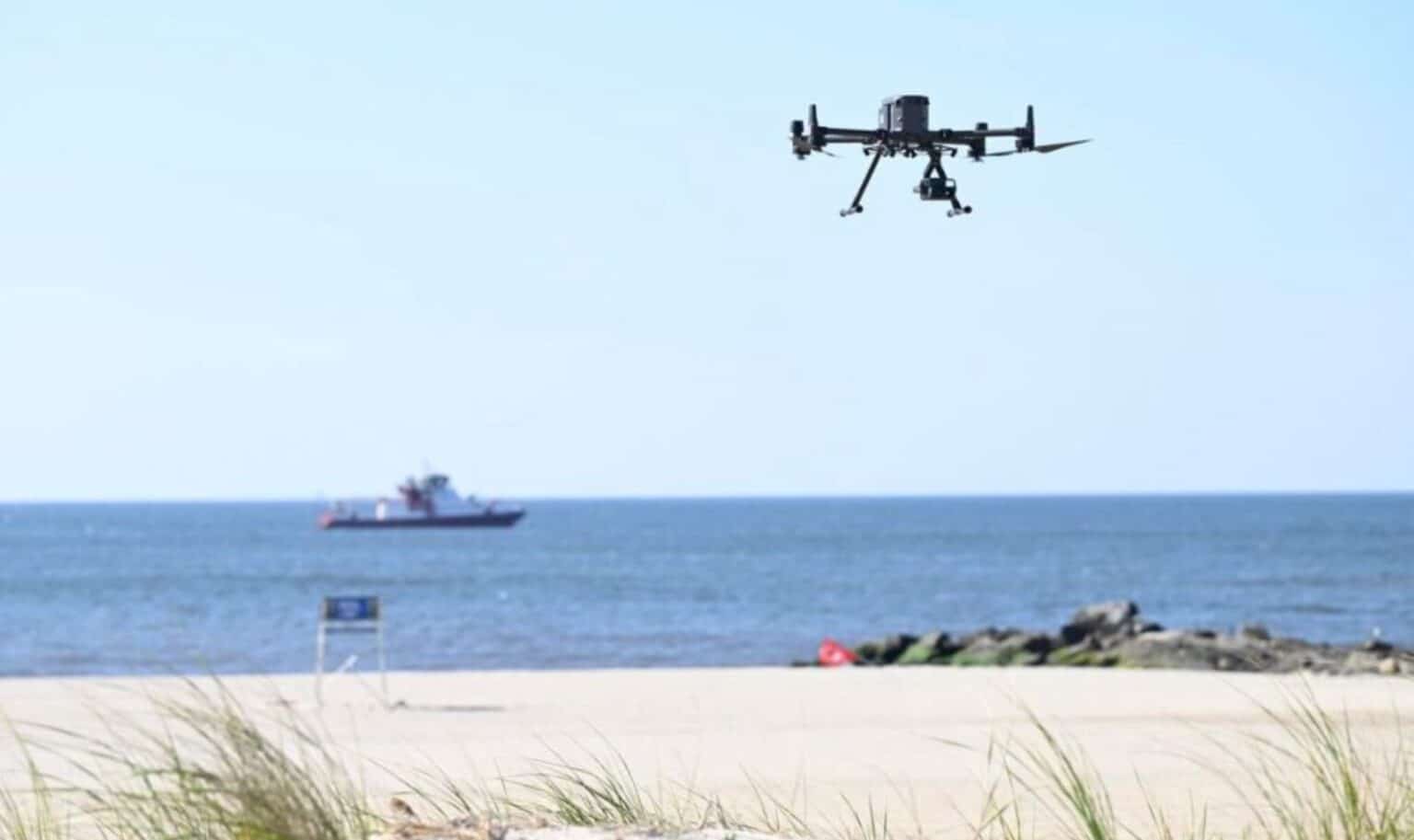 FDNY Deploys Drones To Bolster Beach Safety In New York City