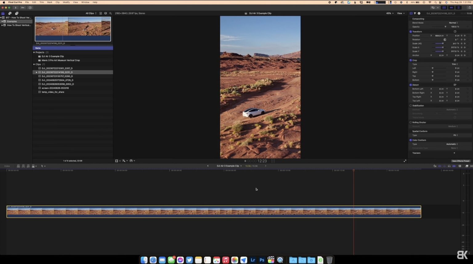 How To Shoot Vertical Video With ANY Drone For Social