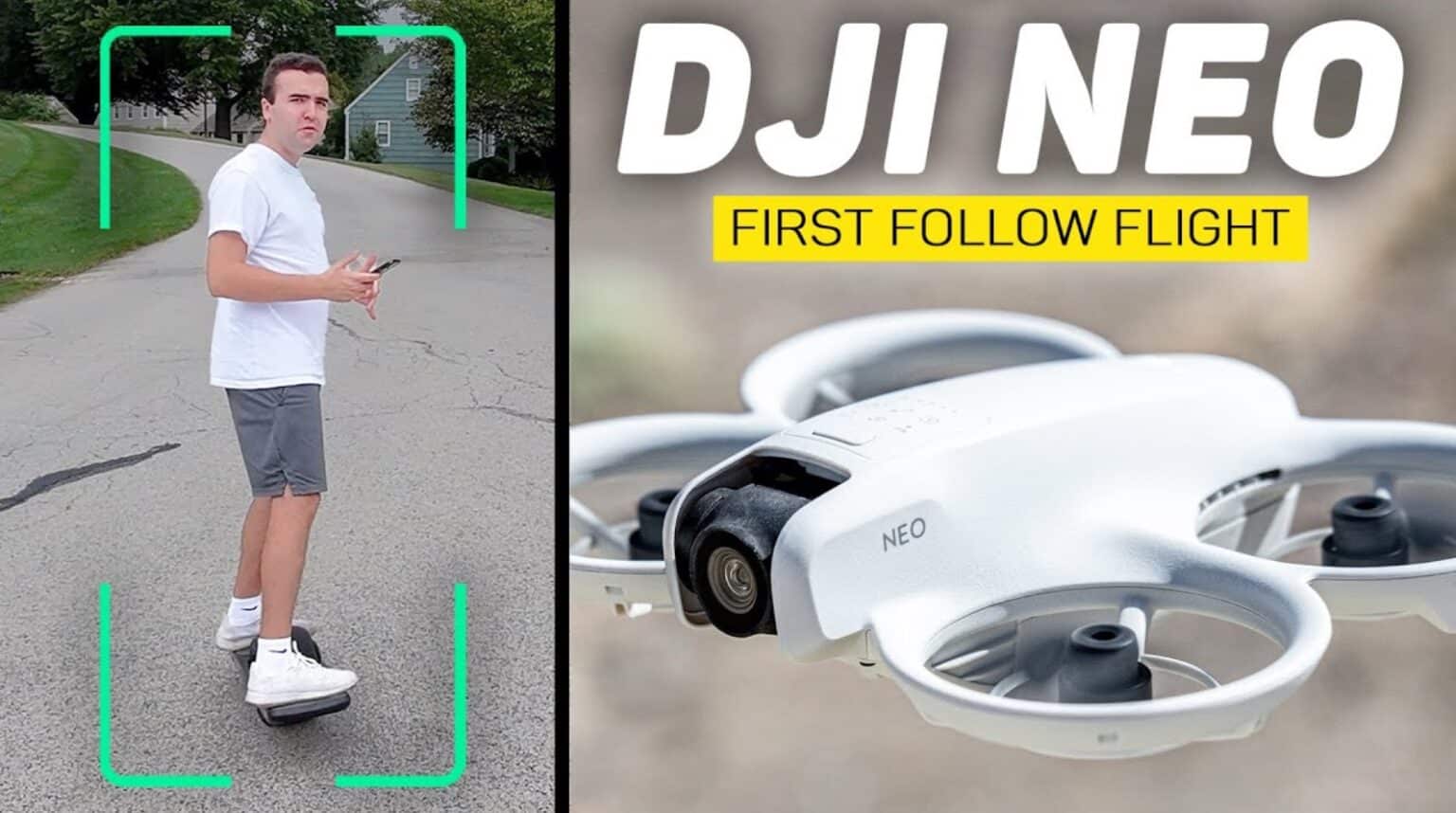 Unboxing And First Flight: DJI Neo Drone