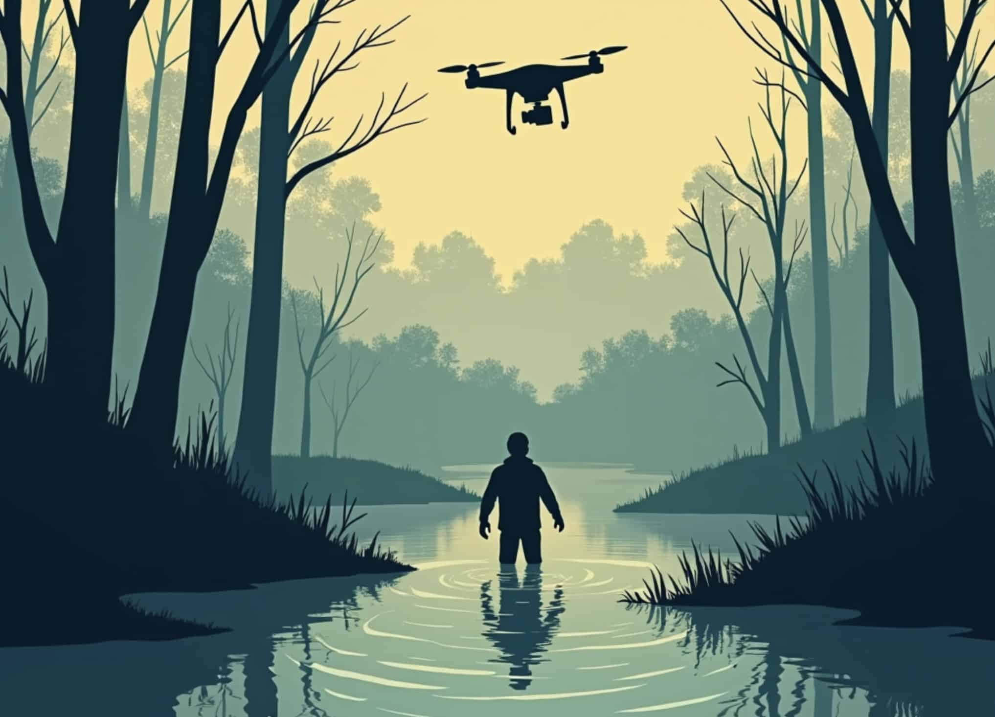 Thermal Drone Helps Rescue Person From Ohio Swamp