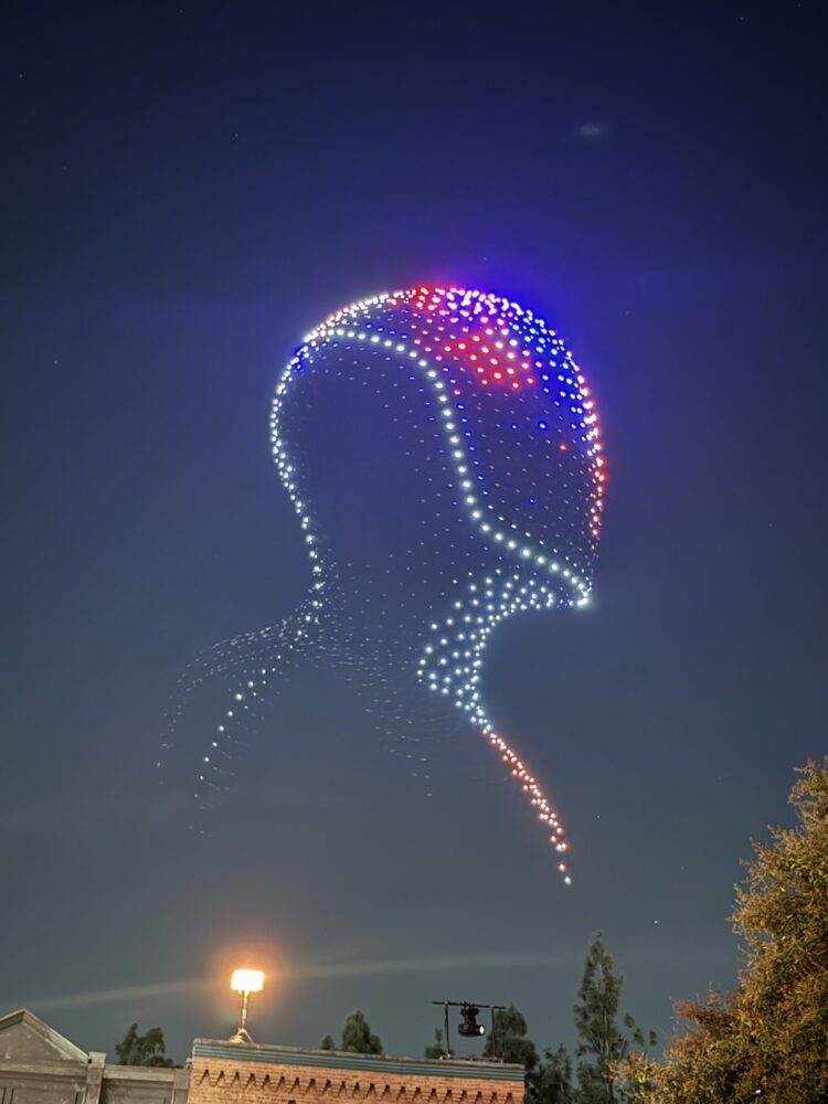 Tesla Wows Crowd With Spectacular Drone Show At "We, Robot" Event