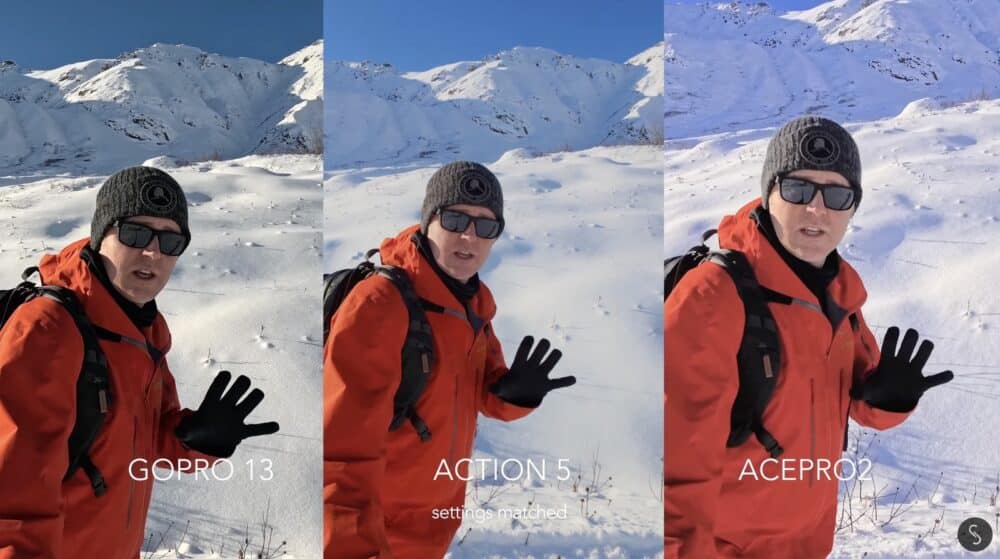 Insta360 Ace Pro 2, DJI Action 5 Pro, GoPro Hero 13 Compared