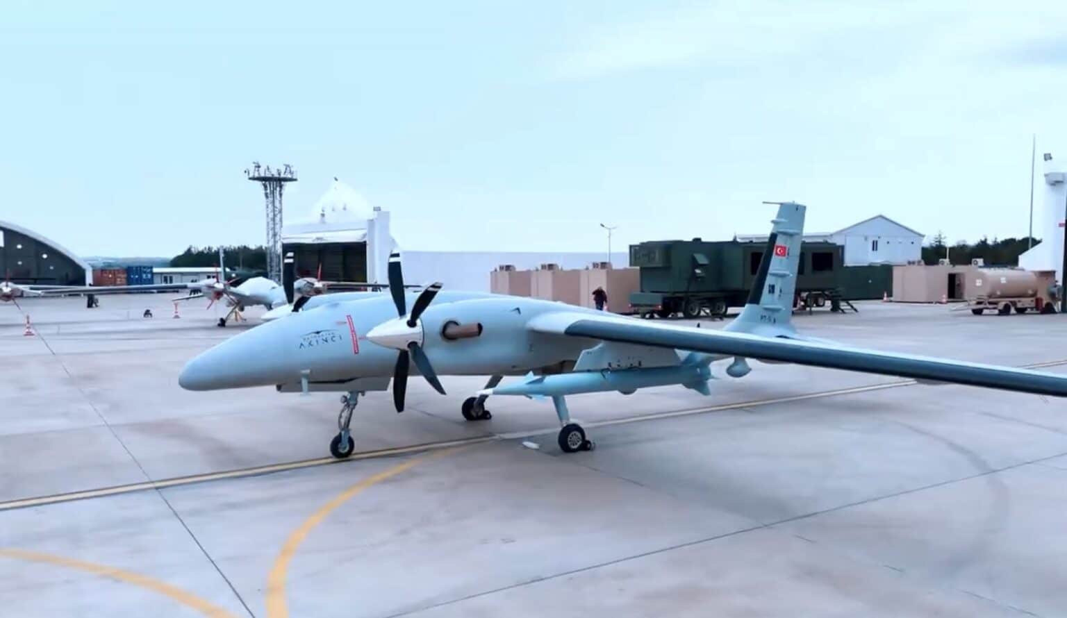 Turkish Combat Drone Makes History With Long-Range Missile Test