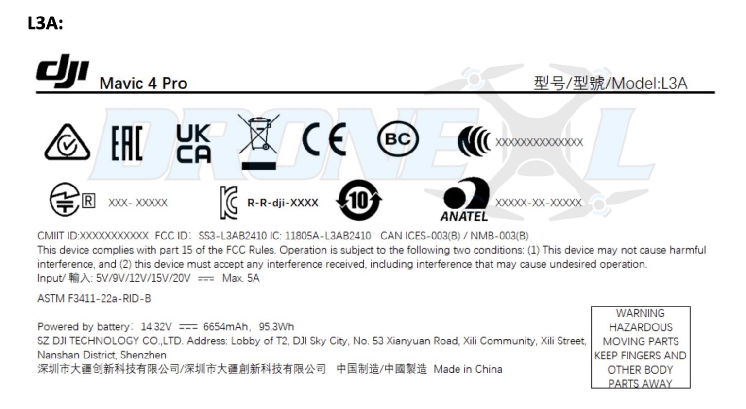 DJI Mavic 4 Pro Surfaces In FCC Database, Launch Imminent