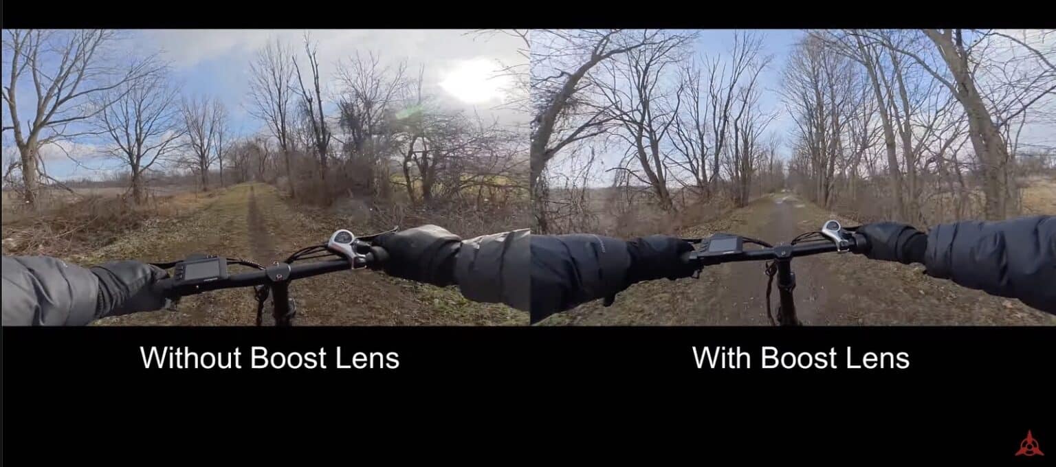 DJI Osmo Action 5 Pro FOV Boost Lens Changes Perspective