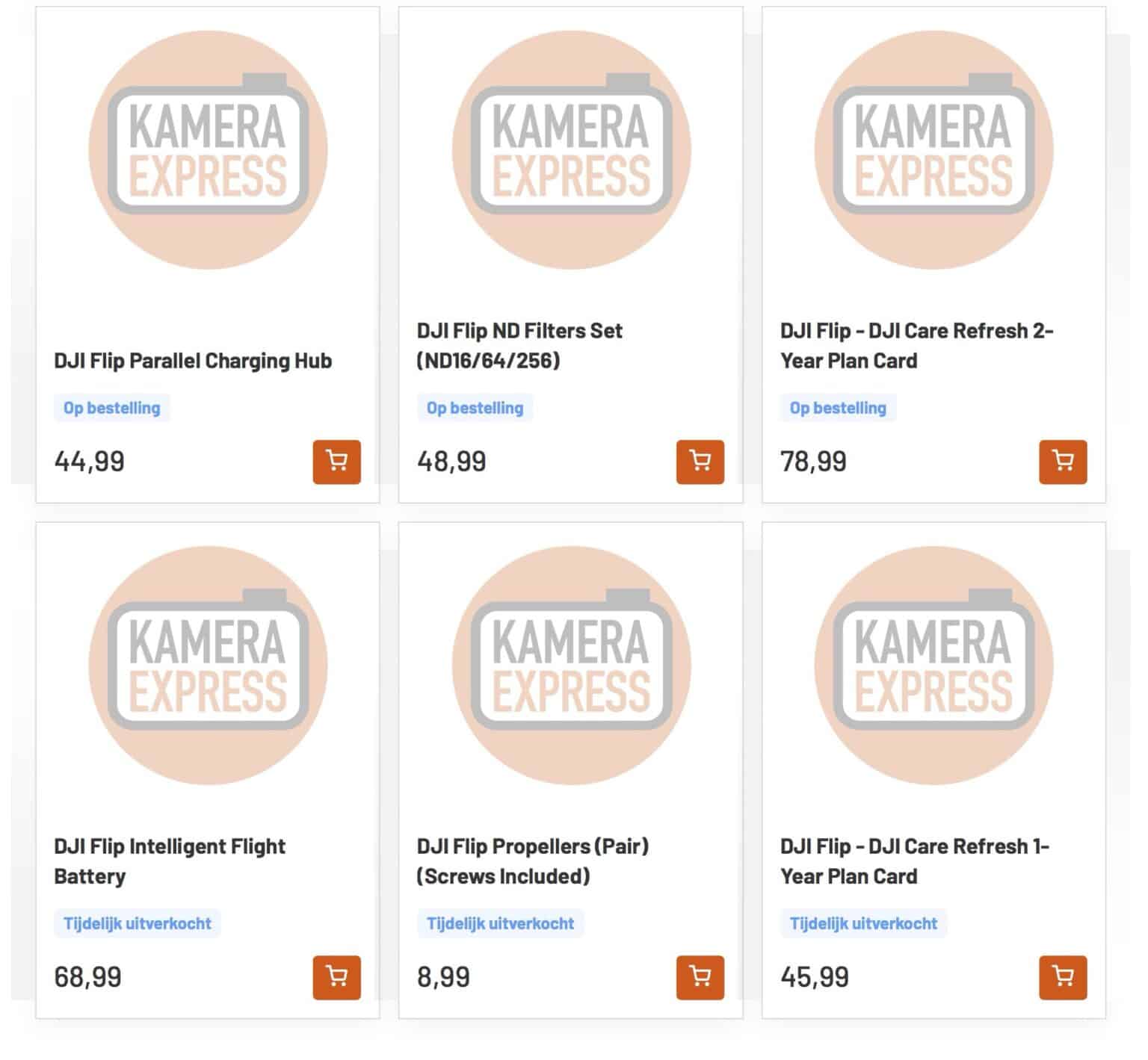 DJI Flip Accessories Surface At European Retailer, Revealing Full ...