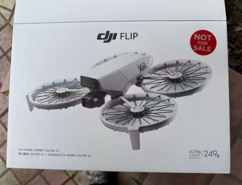 DJI Flip Drone: New Images Reveal Sub-250g Design And Premium Features