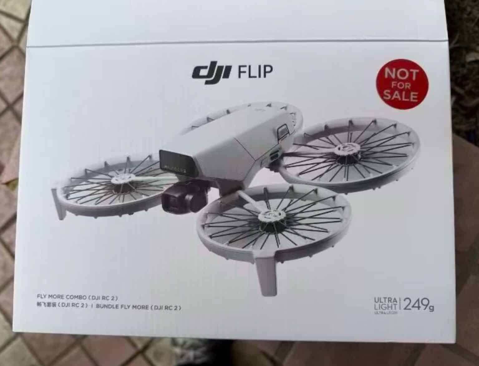 DJI Flip Drone: New Images Reveal Sub-250g Design And Premium Features