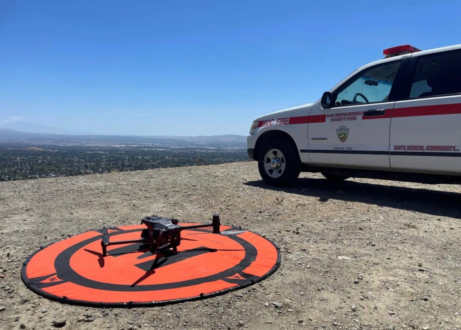 San Bernardino Fire Department Pioneers Drone First Responder Program ...