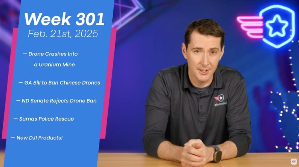 Drone Crashes, GA Bill To Ban Drones, ND Rejects Drone Ban