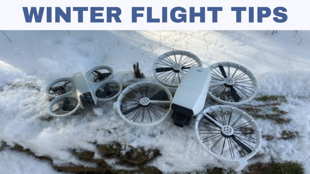 DJI Neo & DJI Flip - Tips For Drone Flying In Winter Safely