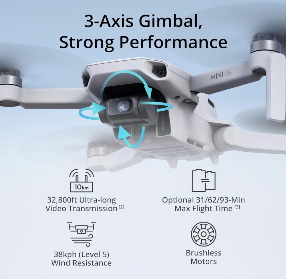 DJI Mini 4K Drone Hits New Low Price At $249.99