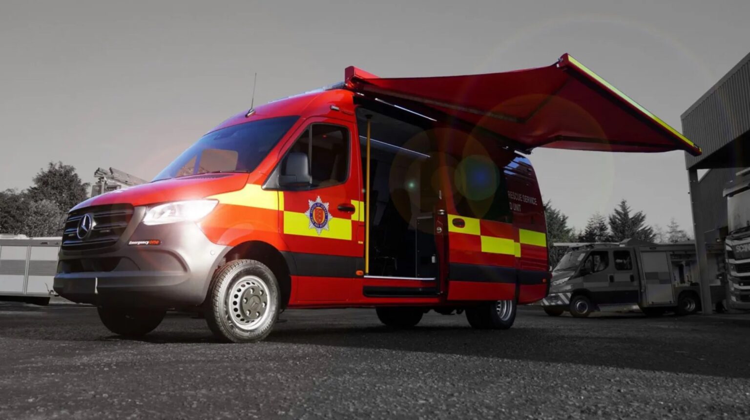 Jersey Fire Service Unveils $250,000 Mercedes Sprinter Incident Command ...