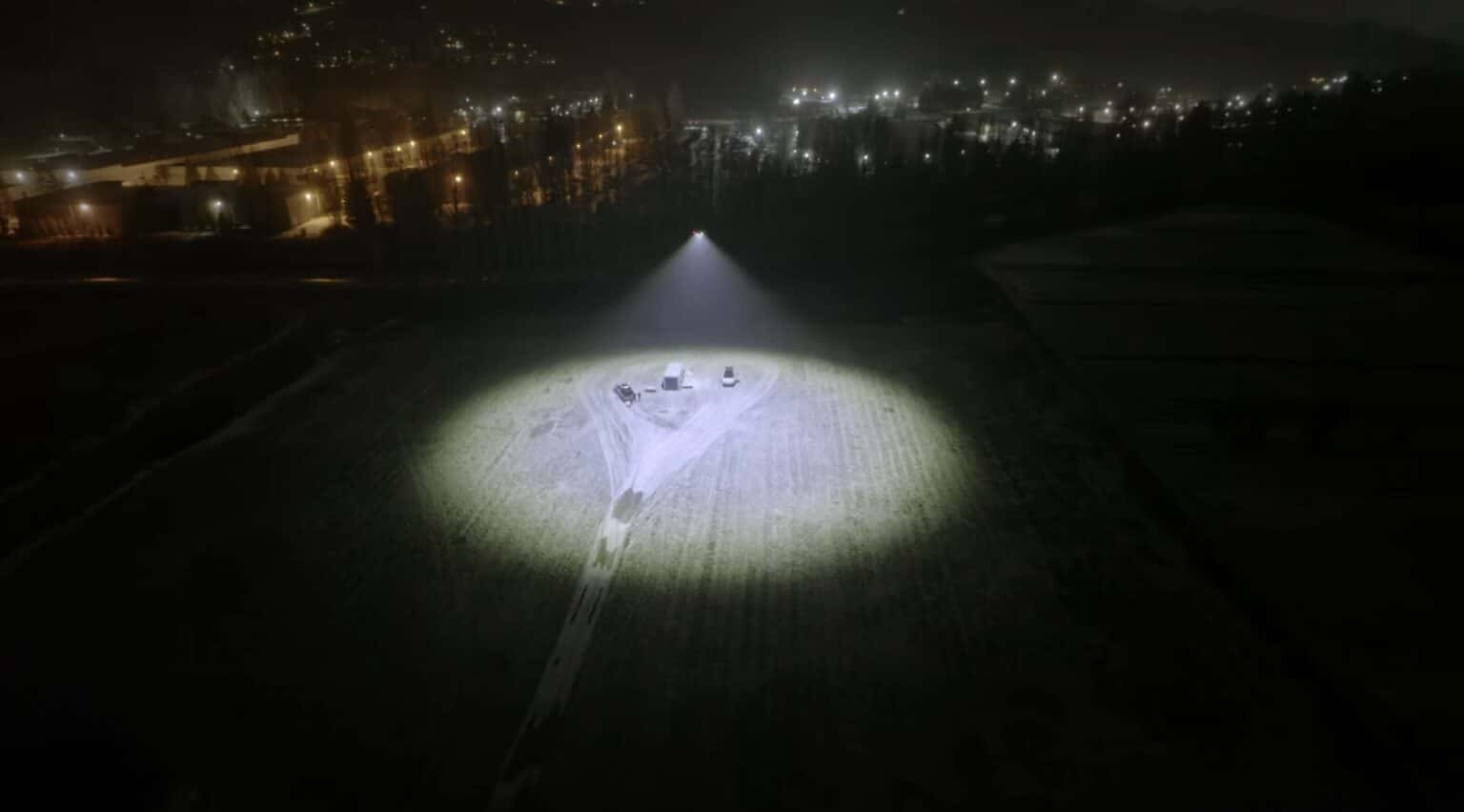 Flying Sun 1000 Drone Illuminates Night Operations With 300,000 Lumens