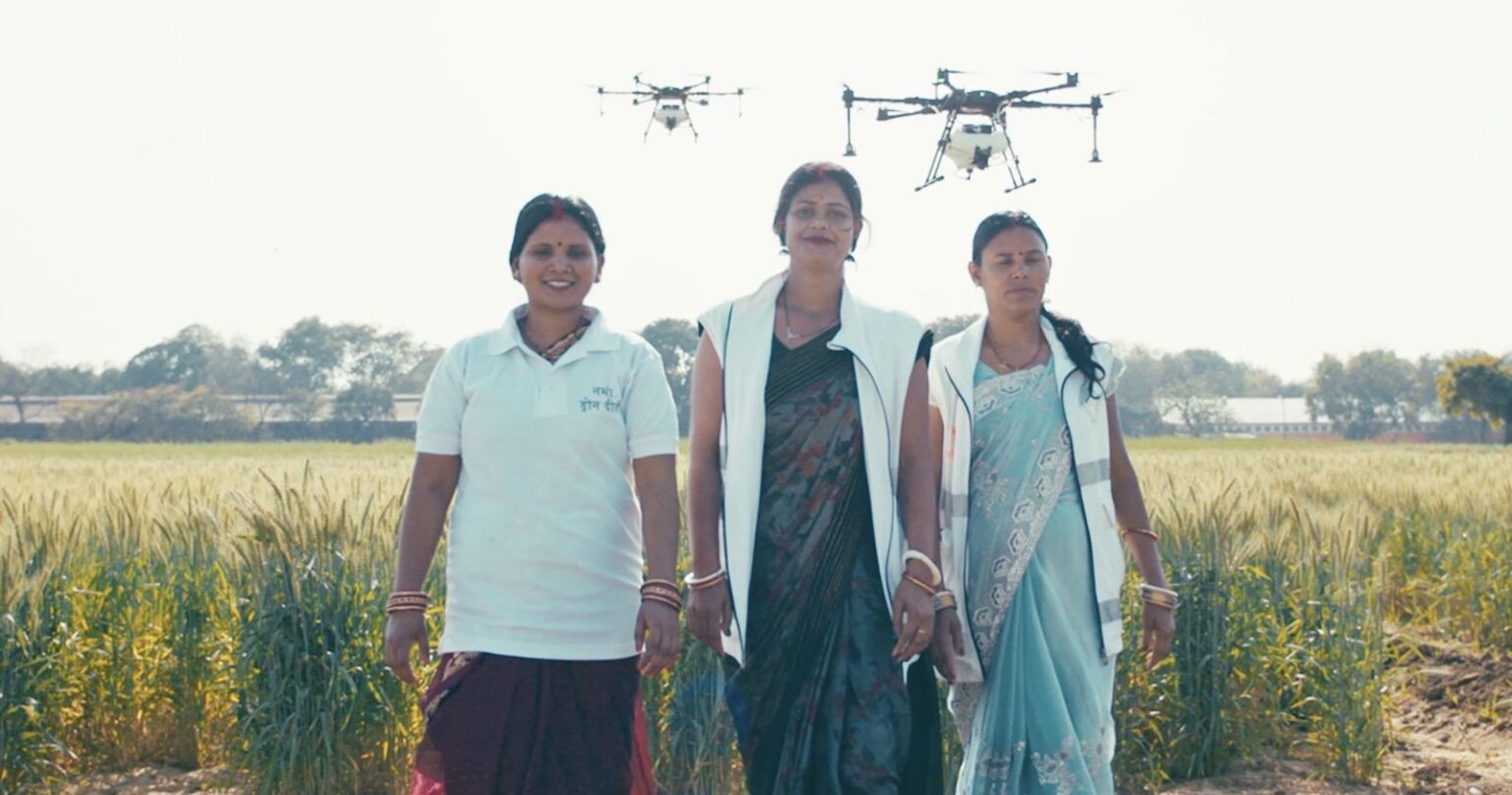 Drone Didis Soar: Empowering Rural Indian Women To Revolutionize Farming