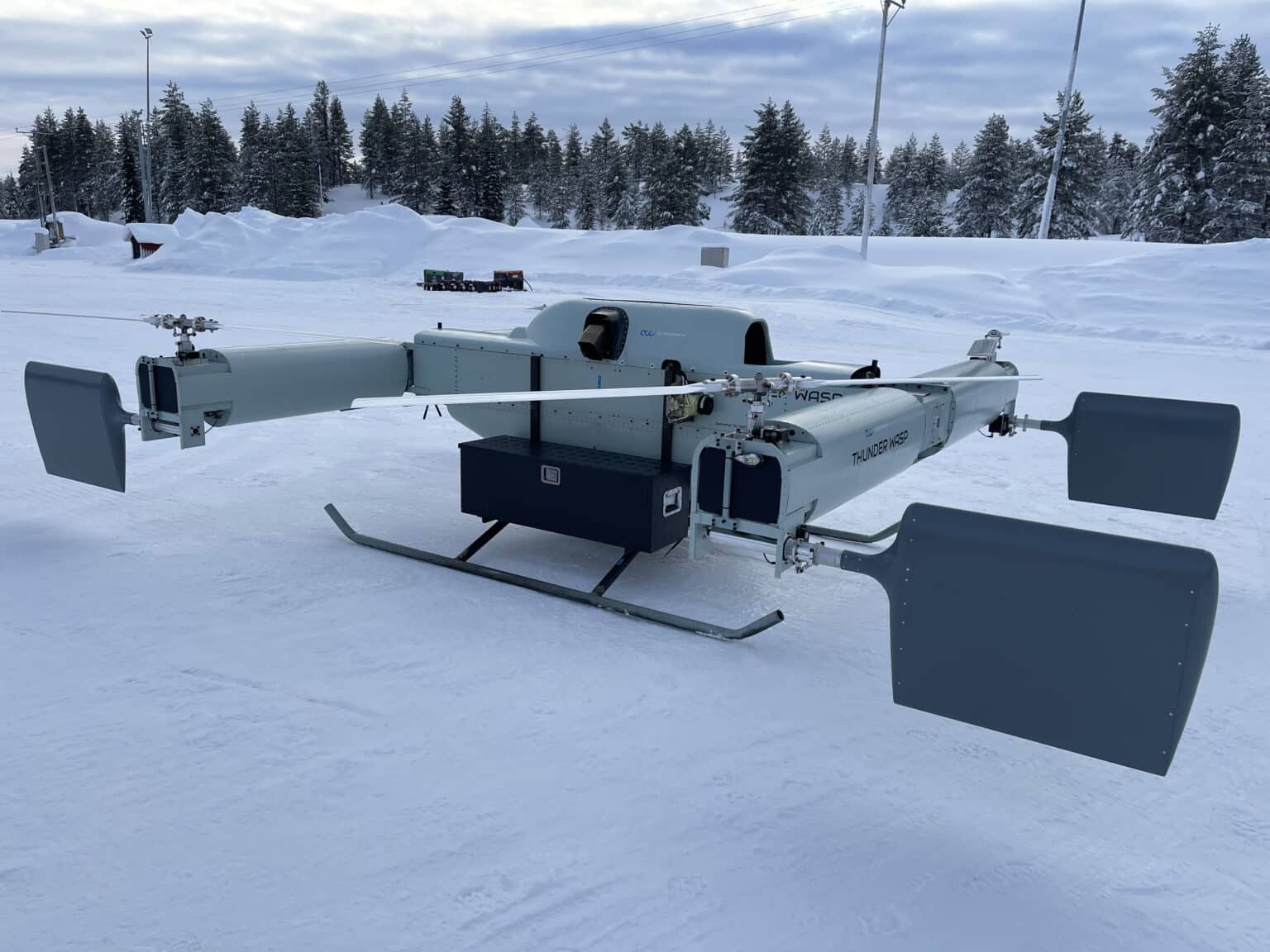 New Military Drone Thunder Wasp GT Developed By Patria