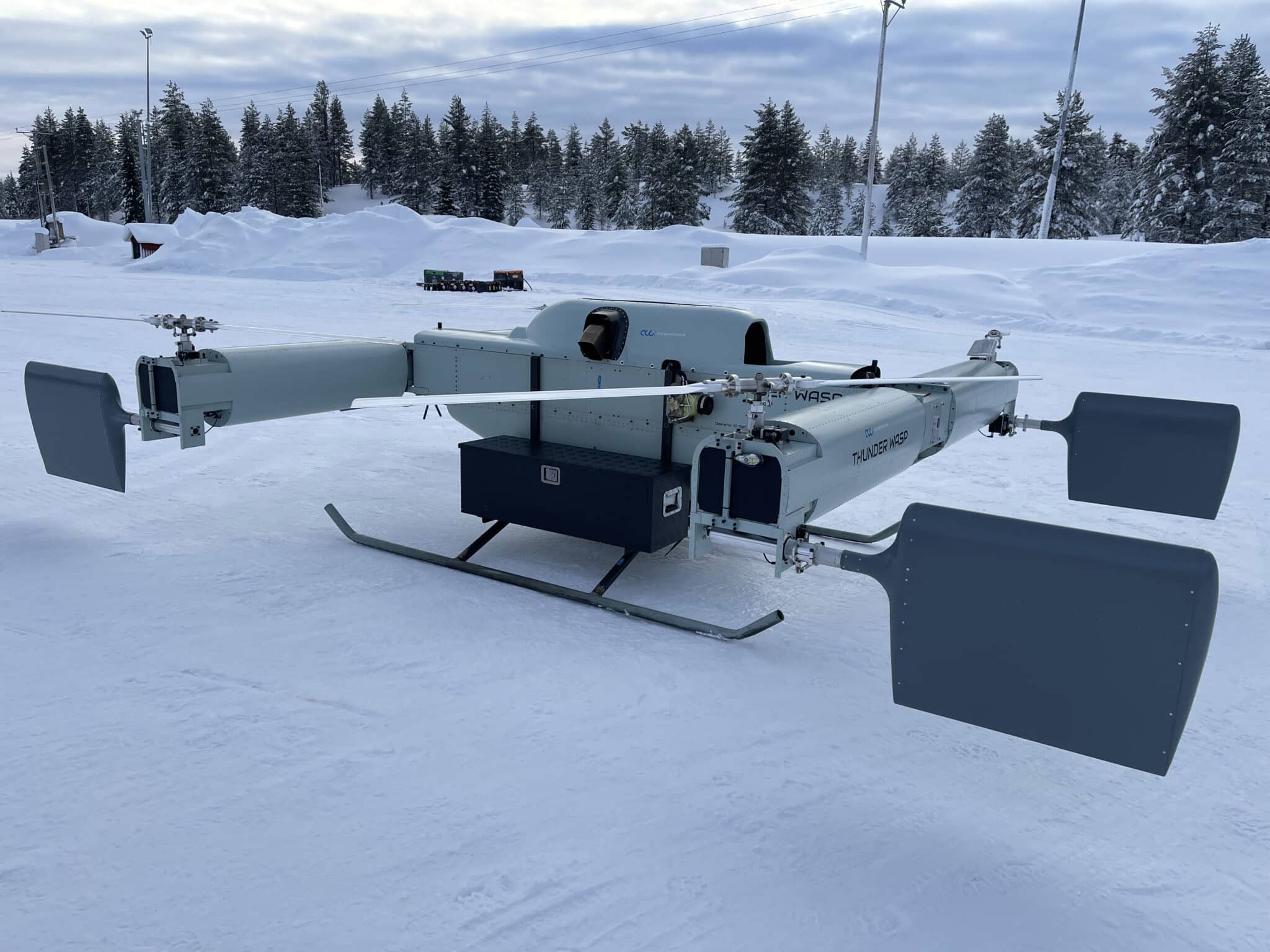 New Military Drone Thunder Wasp GT Developed By Patria