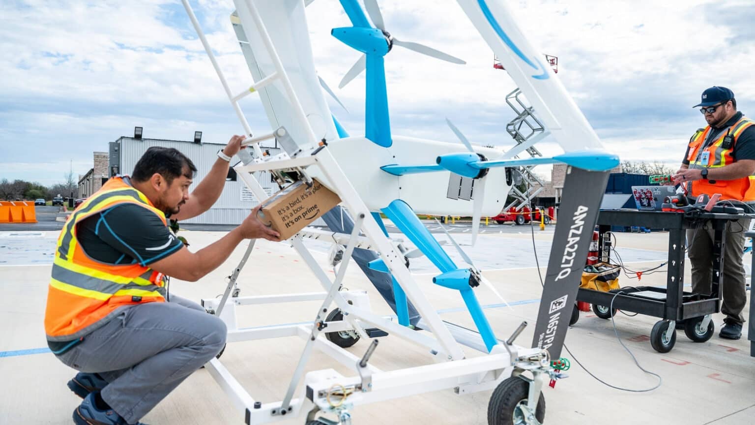 Amazon S 60 Minute Drone Delivery Fast Futuristic