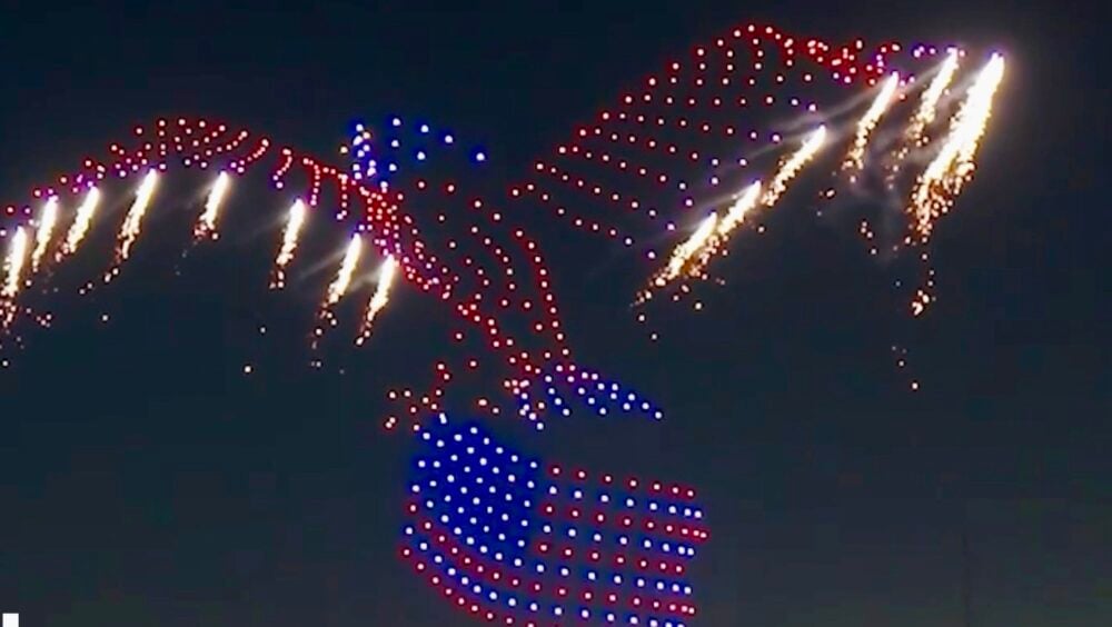 Sky Elements Aims For World Records With Massive 4th Of July Drone ...