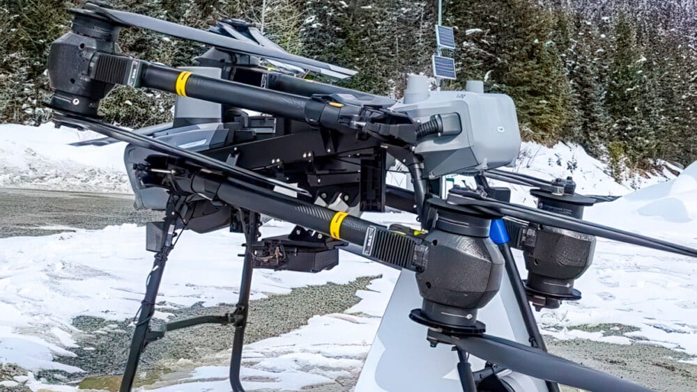 Canada’s Drone-Powered Avalanche Control Drops Bombs Like