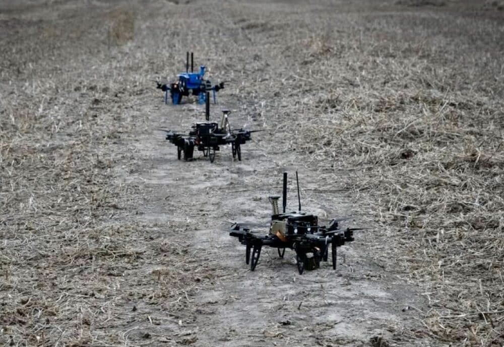 Ukraine Deploys AI-Powered Drone Swarms On The Battlefield