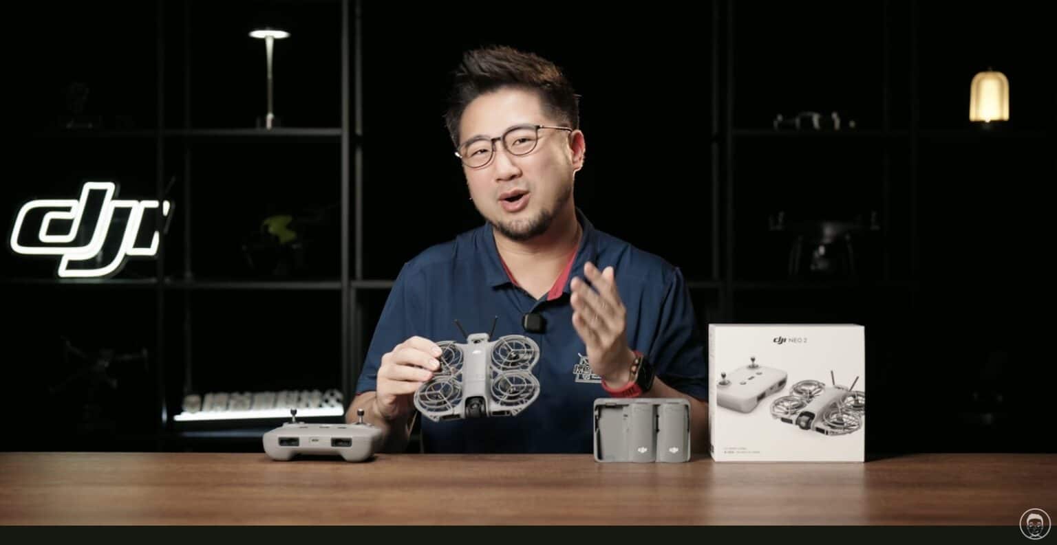 DJI NEO 2 Hands-On: Chinese Reviewer Shows Omnidirectional Obstacle ...