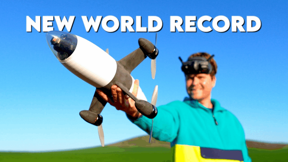 Luke Maximo Bell Unveils “World’s Fastest Drone V3”. A Comeback Story!