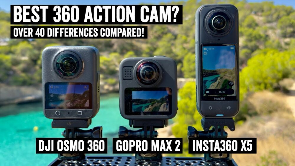 Ultimate 360 Action Cam Comparison: GoPro Vs Insta360 Vs DJI!
