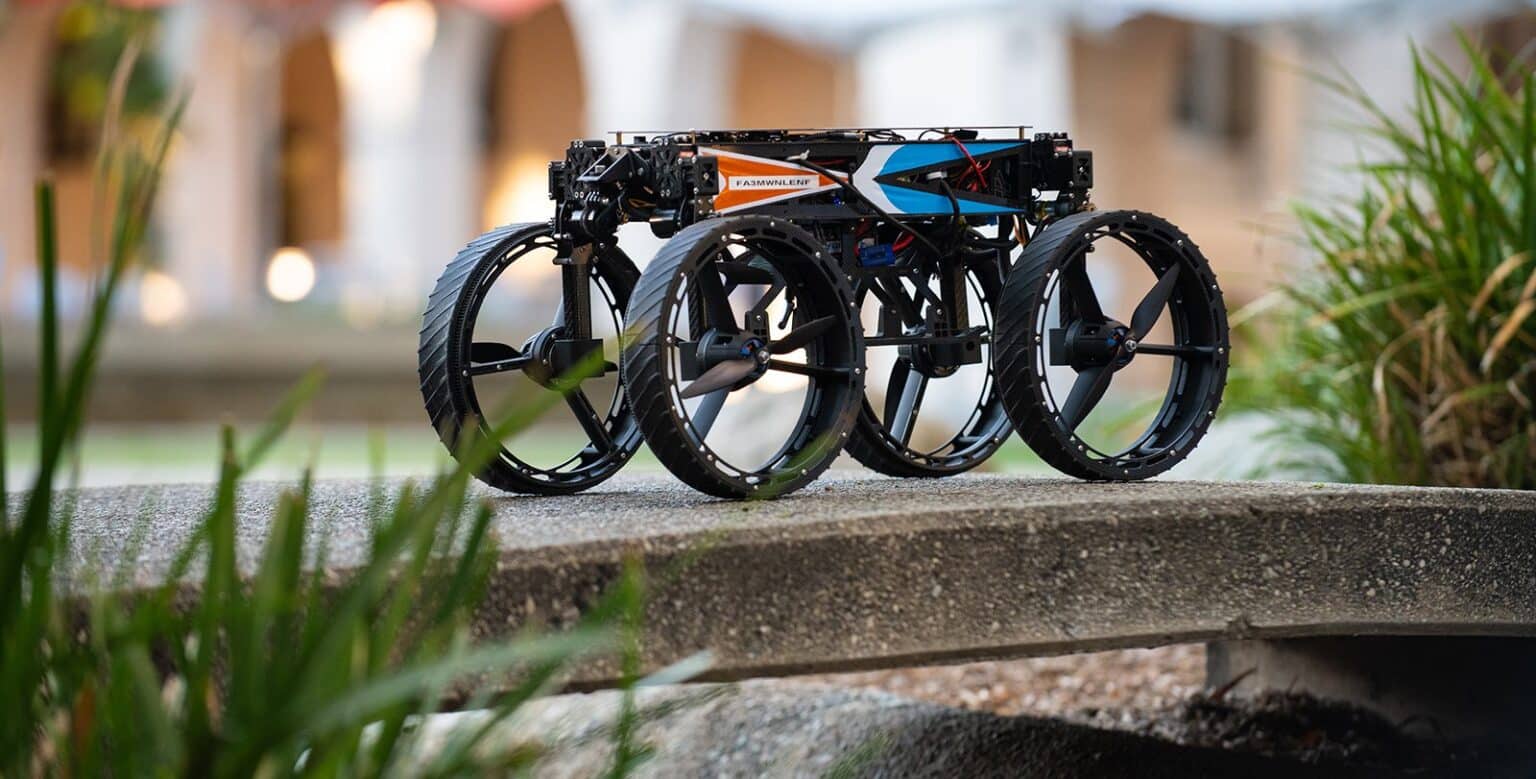 Caltech’s X1 Robotic Duo Has A “Hybrid Drone” That Can Crawl, Drive ...