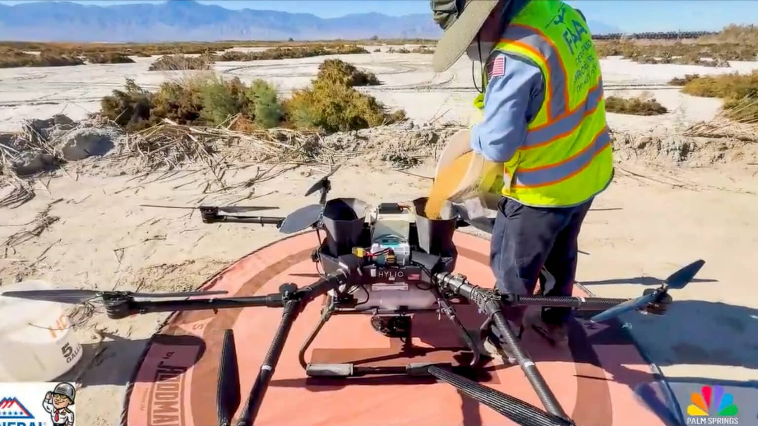 Drones Take On Mosquitoes In California’s Coachella Valley