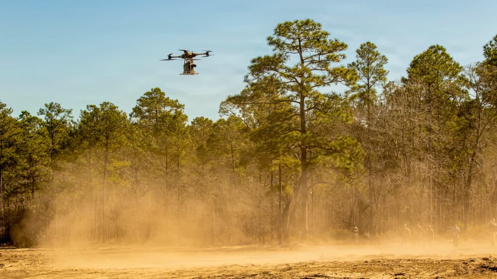 U.S. Army Tests TRV-150 Heavy Lift Drone